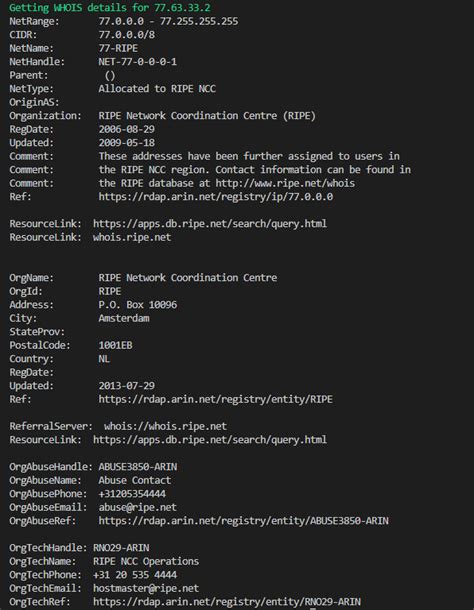 Powershell Is Fun Get Whois Information Using Powershell