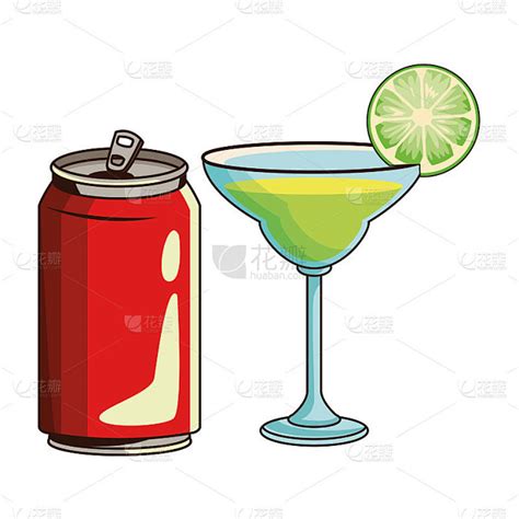 易拉罐和鸡尾酒