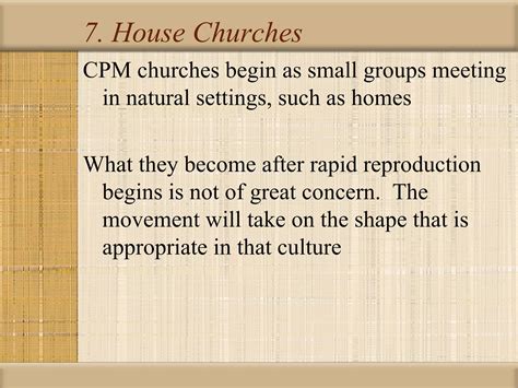 Cpm A Summary Of Principles And Examples Ppt Christianity Religion And Spirituality