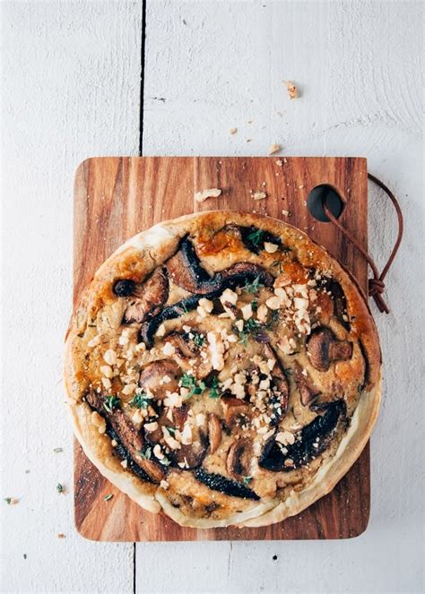 Vegetarische Quiche Met Paddestoelen En Walnoten Vegetarische Quiche Paddestoelen Recepten