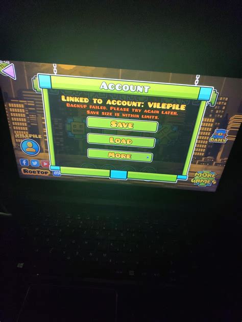 I Cant Save My Progress Idk Why Rgeometrydash