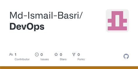 Github Md Ismail Basridevops
