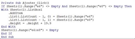 Travailler Avec Des Listbox Dans Excel Tuto De Rien