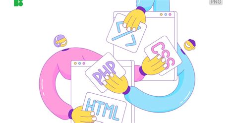 Man And Woman Do Programming Illustrations Ft Developer And Coding Envato