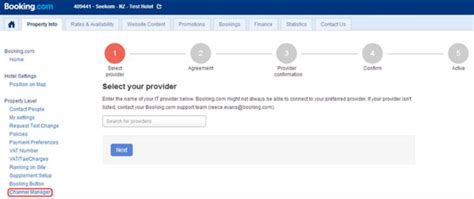 Booking Com Connection Instructions Seekom