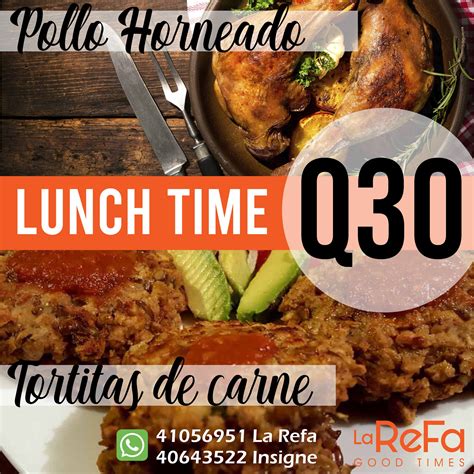 La Refa Monday Lunch En La Refa Puedes Elegir Entre Facebook