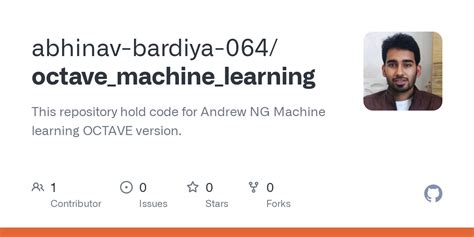Github Abhinav Bardiya 064octavemachinelearning This Repository Hold Code For Andrew Ng