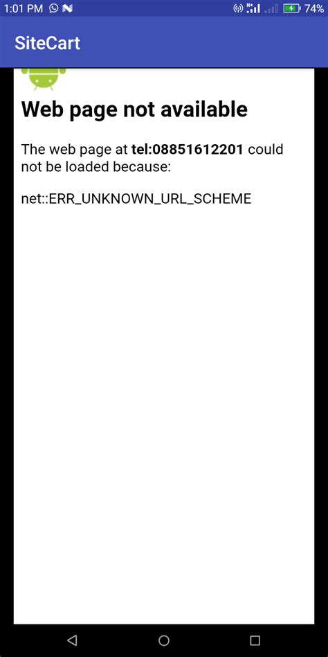 Android How To Make Call From Webview With Intent Stack Overflow