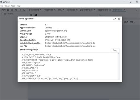Pgadmin4 — скачать графический клиент для серверов Postgresql