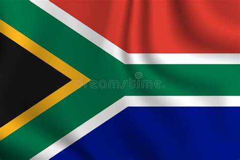 Flag Of Republic Of South Africa Rsa National Symbol In Official