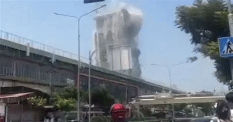 미얀마 강진에 방콕 빌딩 와르르…최소 43명 매몰 [영상]