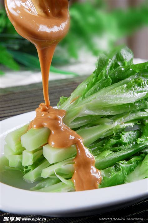 麻酱凤尾摄影图 传统美食 餐饮美食 摄影图库 昵图网nipic