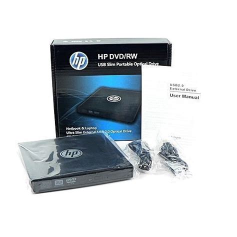 Hp Dvd Rw Usb Portable Slim Optical Drive Global Tech Computers