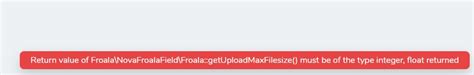 Interger And Float Error · Issue 37 · Froalanova Froala Field · Github
