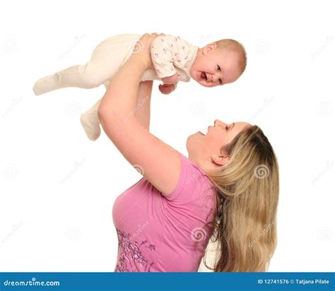 Jonge Moeder Stock Foto Image Of Vreugde Lachen Liefde