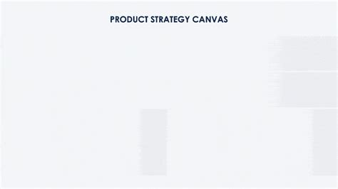 product strategy canvas slide product strategy framework presentation