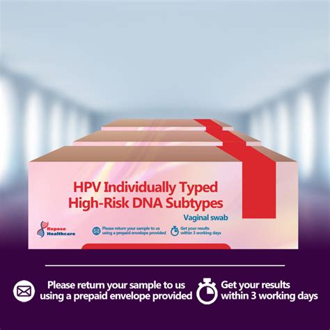 Hpv Individually Typed High Risk Dna Subtypes Test Fast And Reliable