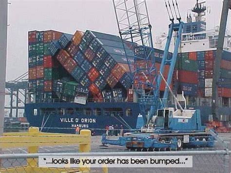 riesgos navegación Importance of proper stowing and lashing Funny accidents You had one