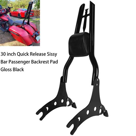 Fjpacemt Detachable Backrest Sissy Bar For Motorcycle Indian Chieftain
