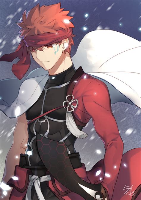 emiya shirou archer and emiya shirou fate and 1 more drawn by