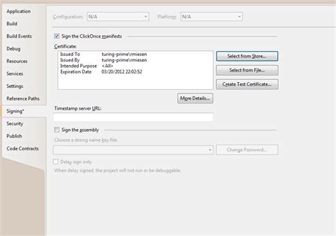 Net Build Server Xap Packaging Failed Missing Certificate Stack Overflow