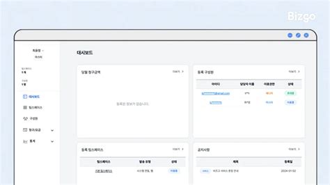 비즈고 핵심 기능 가이드 상황에 맞게 주요 기능 골라 쓰기
