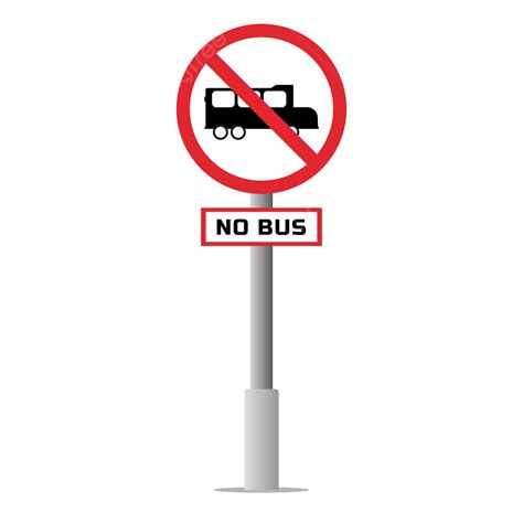 버스 표지판 없음 벡터 버스 표지판 금지 버스 버스 정류장 Png 일러스트 및 벡터 에 대한 무료 다운로드 Pngtree