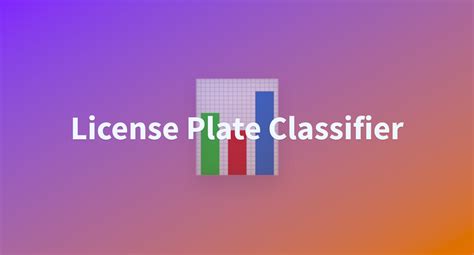 License Plate Classifier A Hugging Face Space By Sakibrumu