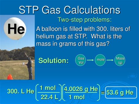 PPT STP Gas Calculations PowerPoint Presentation Free Download ID 921307