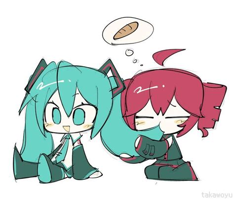 Discover Miku X Teto And Hatsune Miku Ideas In Vocaloid Miku Hatsune Vocaloid