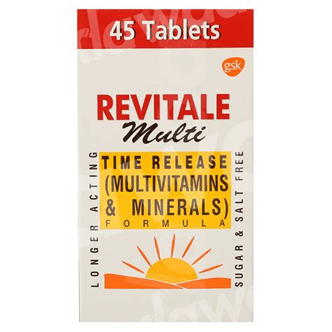 Revitale Multi Tab— Dawaai Uses Side Effect Price In Pakistan