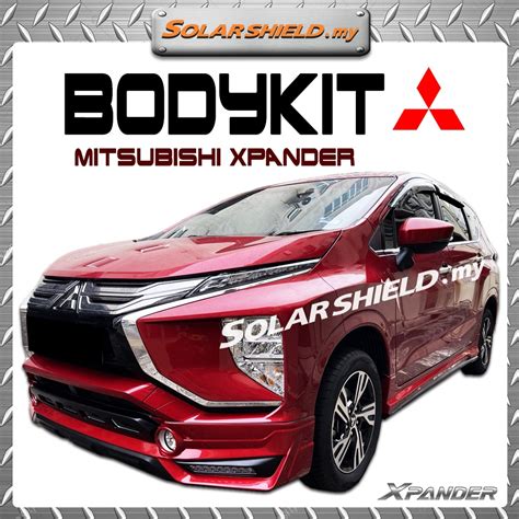 Mitsubishi Xpander Sport Pp Bodykit With Led Daylight Drl Front And Rear Skirt Shopee Malaysia