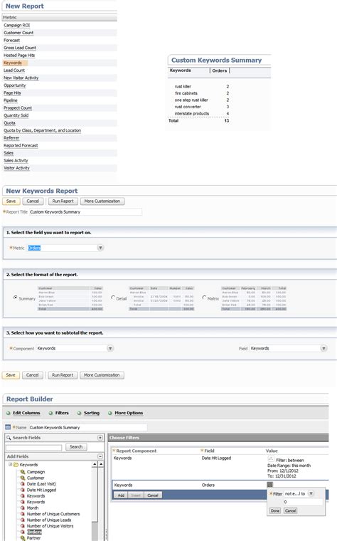 How To Generate A Netsuite Keyword Report