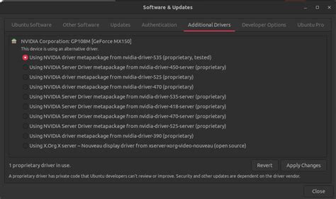 Driver Is Not Working In Ubunu Nvidia Mx150 Linux Nvidia Developer