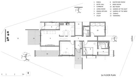 Mun Jeong Heon House By A M Architects Surrounded By A Concrete Frame