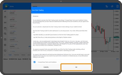 enable one click trading metatrader4 5 user guide myforex™