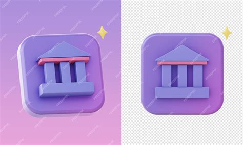 Простые 3d фиолетовые значки финансов и банковских услуг для дизайна рекламы в социальных сетях