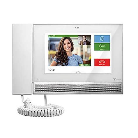 Paxton 337 292 Access Entry Premium Monitor With Handset 7 Touch Screen Video Intercom System