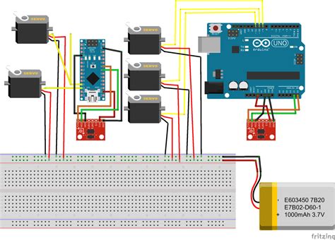 Controlled Robotic Arm With Hand Gestures 3 Steps Instructables