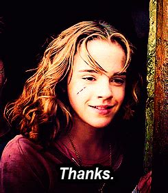 Hermione Granger Says Thanks Harry Potter Gifrific