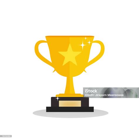 최우수 금 트로피 아이콘 상금 금 트로피 우승자 최우수상 벡터 일러스트레이션 및 아이콘 귀여운에 대한 스톡 벡터 아트 및 기타 이미지 Istock