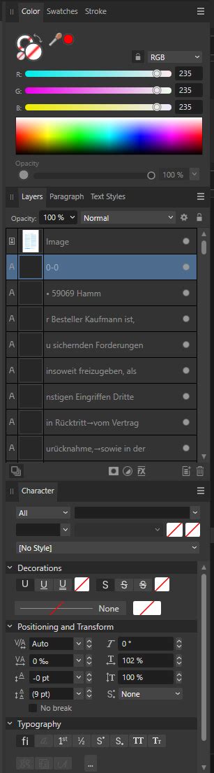 Pdf Import Export Invisible Text Not Selectable After Export Affinity On Desktop Questions