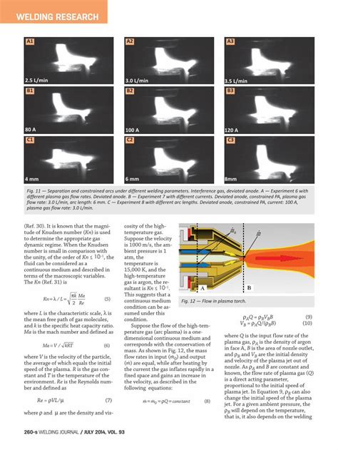 Pdf Separation Of Arc Plasma And Current In Electrical Arc · Separation Of Arc Plasma And