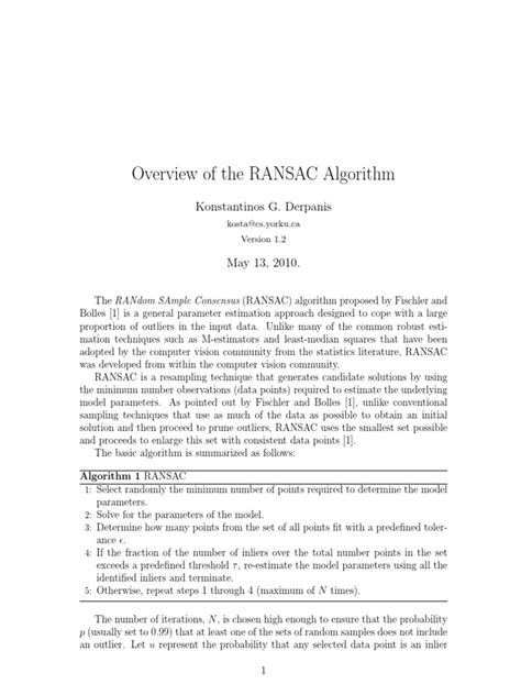 Ransac Pdf Pdf
