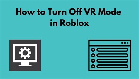 How To Disable VR Mode For Roblox In 2 Minutes 2024 Guide