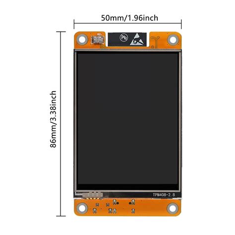 buy esp32 dev board wifi bluetooth with 2 8 inch 240×320 display tft touchscreen cyd online