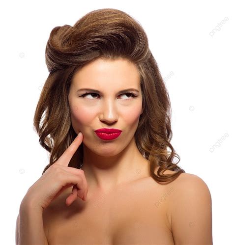 고립 된 젊은 아름 다운 핀 업 소녀 사진 배경 및 무료 다운로드를위한 그림 Pngtree