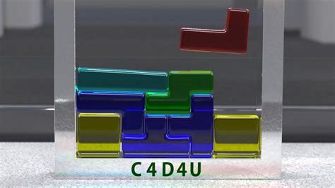 An Animated Game Of Gummy Tetris