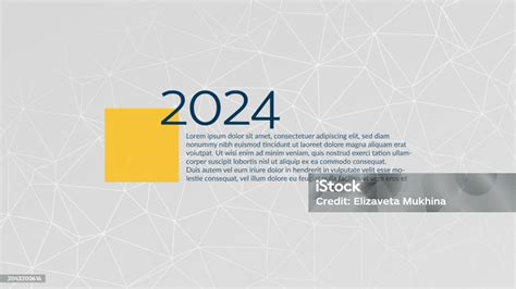 2024년 인포그래픽 일러스트레이션 샘플 텍스트가 있는 회색 로우 폴리곤 벡터 배경입니다 비즈니스 웹 디자인 이벤트 페이지 프레젠테이션을 위한 요소입니다 삼각형 패턴 0명에