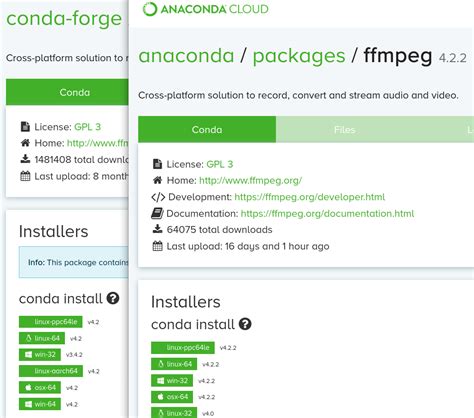 Opencv Overrides Ffmpeg With Disabled H264 · Issue 230 · Conda Forge